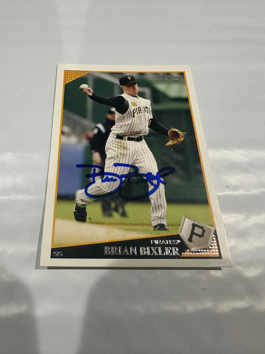 Brian Bixler autographed card- 2009 Topps – Five Tool Signings