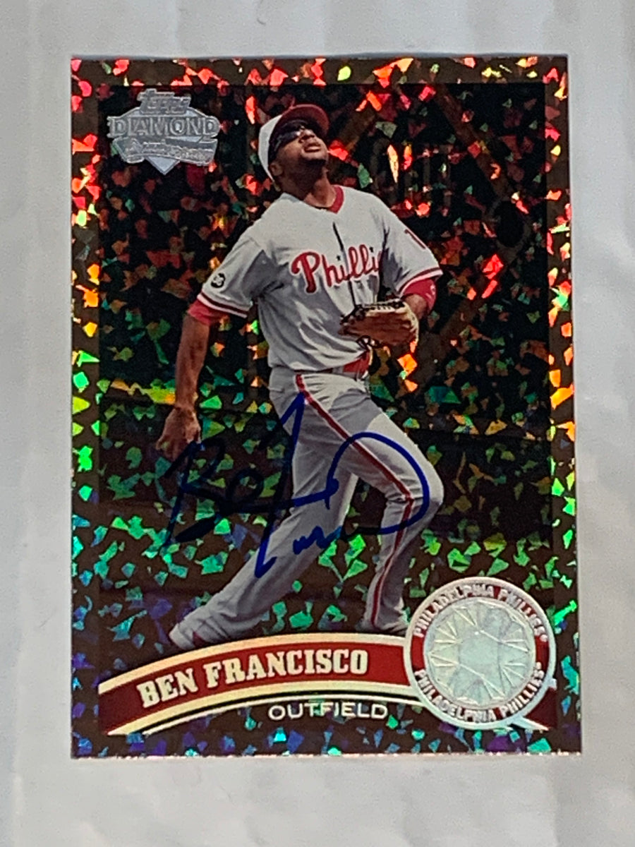 Ben Francisco autographed card- 2011 Topps Cognac Sparkle – Five Tool ...