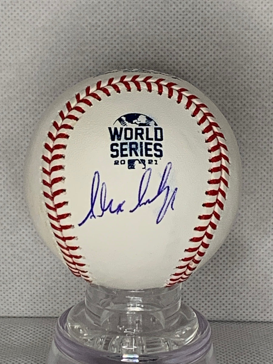 Alex Anthopoulos autographed 2021 WS Baseball – Five Tool Signings
