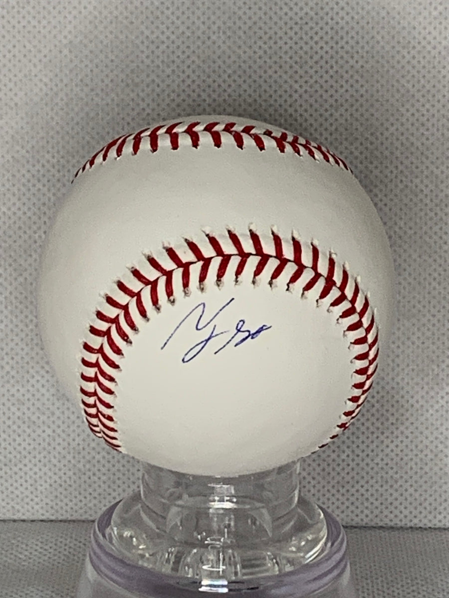 Terrance Gore autographed 2021 WS Baseball (sp) – Five Tool Signings