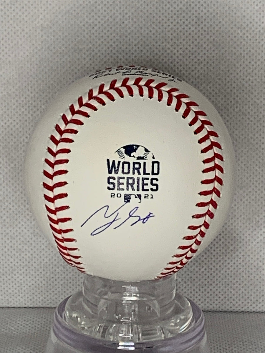 Terrance Gore autographed 2021 WS Baseball – Five Tool Signings