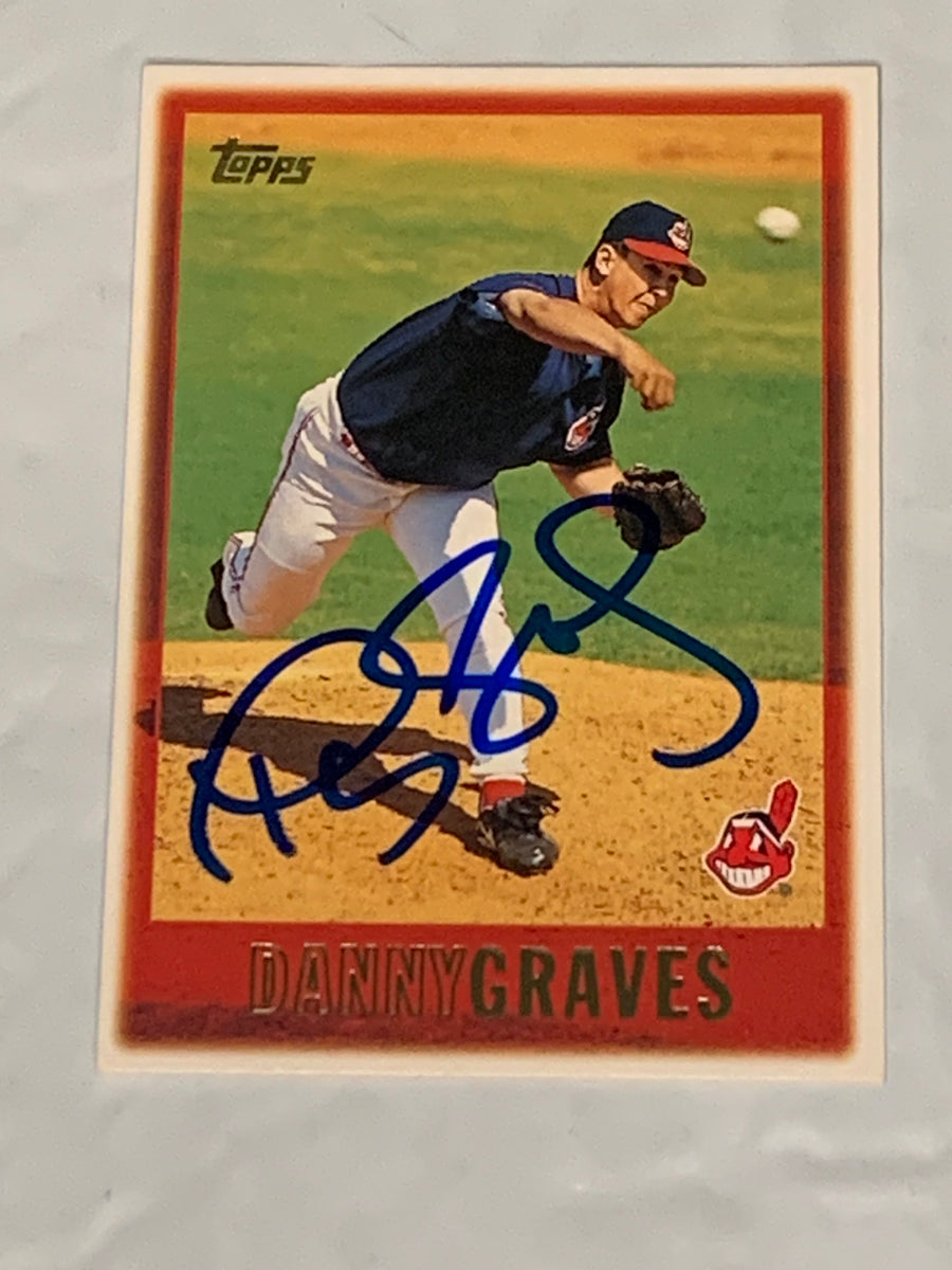 Danny Graves autographed card- 1997 Topps – Five Tool Signings