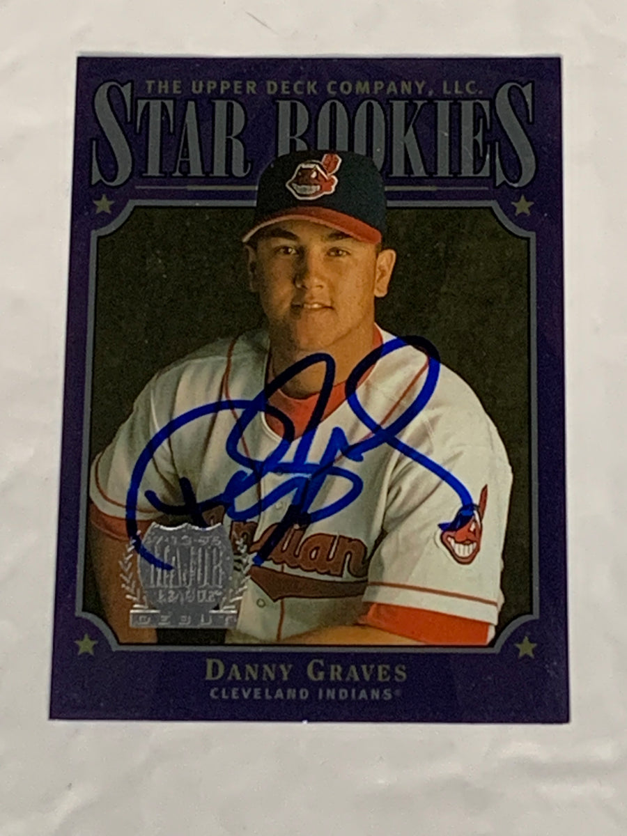 Danny Graves autographed card- 1997 Upper Deck – Five Tool Signings