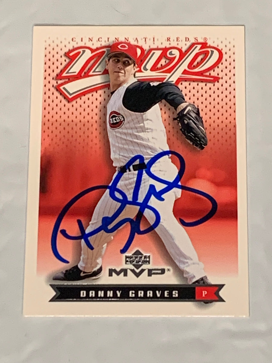 Danny Graves autographed card- 2003 Upper Deck MVP – Five Tool Signings